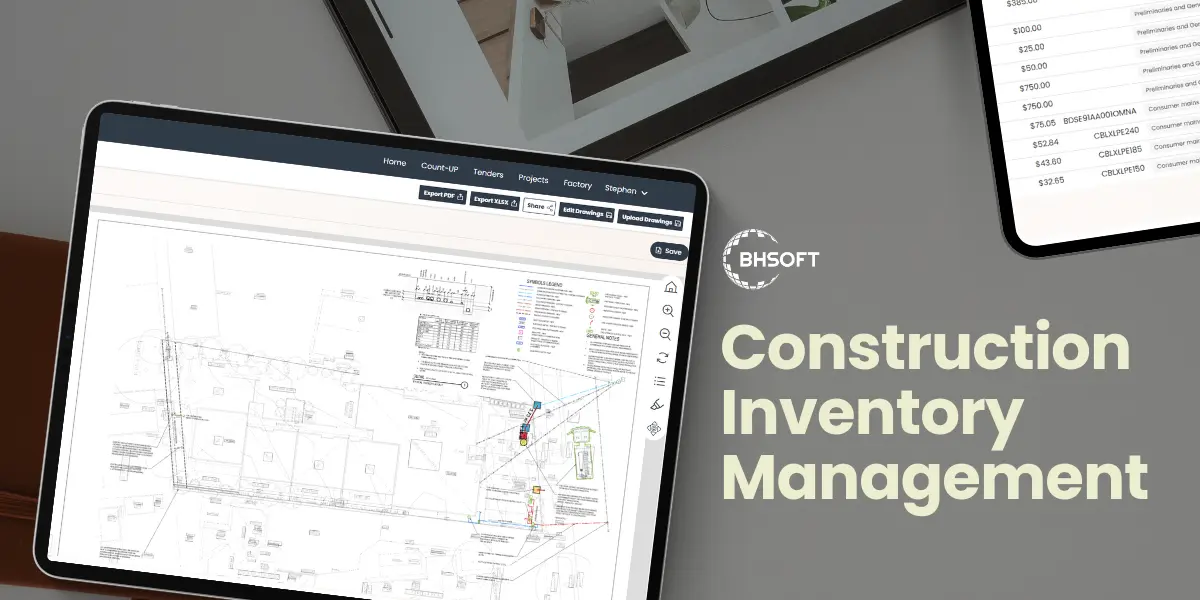 Construction Inventory Management | BHSOFT