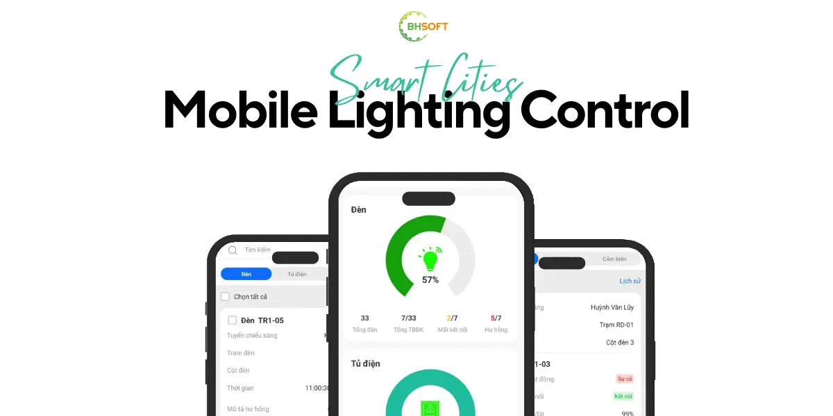 Mobile Lighting Control for Smart City Infrastructure | BHSOFT